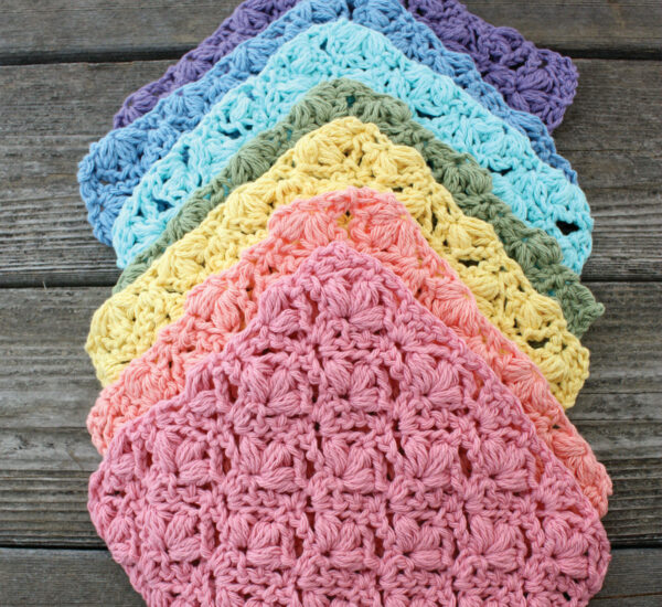 PATRÓN GRATIS Paño Dulce Amanecer en Crochet - Crochetisimo