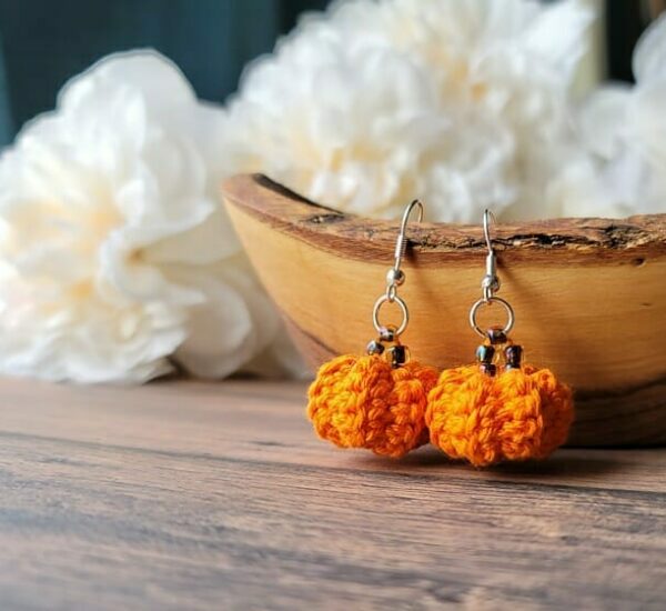 PATRÓN GRATIS Pendientes de Piña en Crochet - Crochetisimo